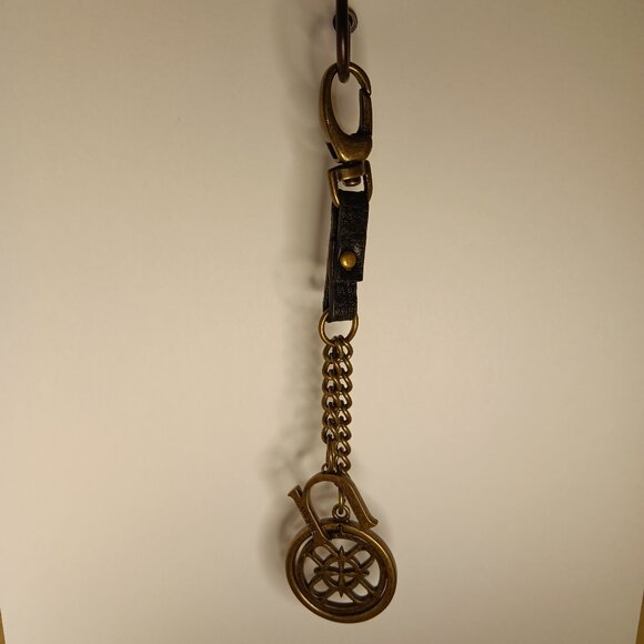 Nicole Miller | Accessories | Nicole Miller Key Chain Fob Gold Tone ...